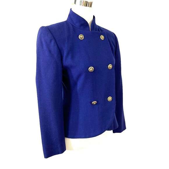 Kasper | Jackets & Coats | Kasper Blazer Royal Blue Double Breasted ...